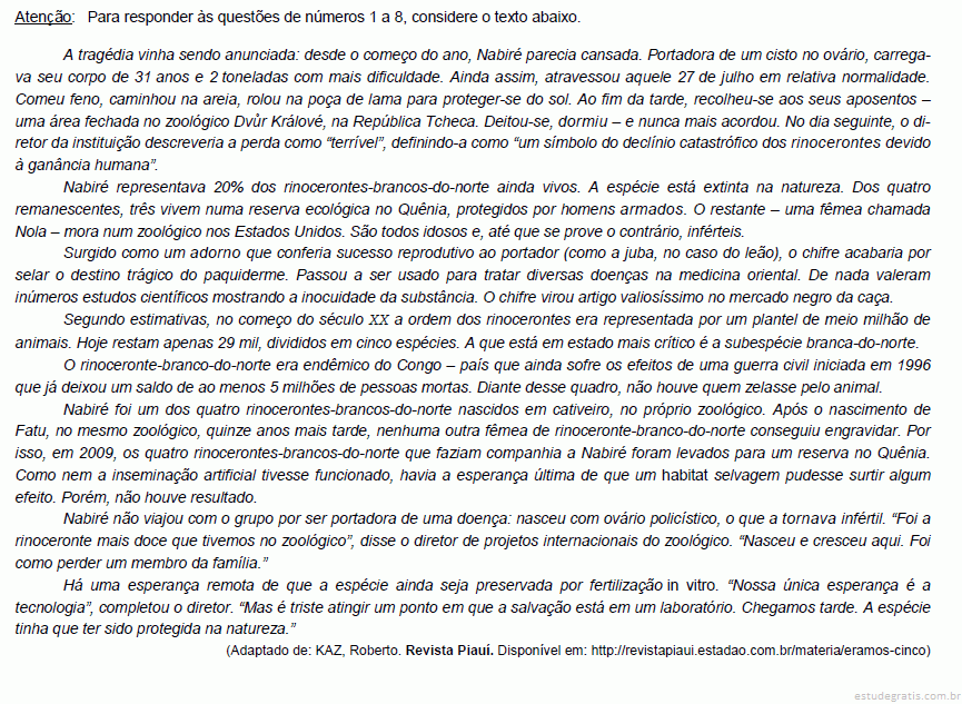 Julgue Os Itens A Seguir - RETOEDU